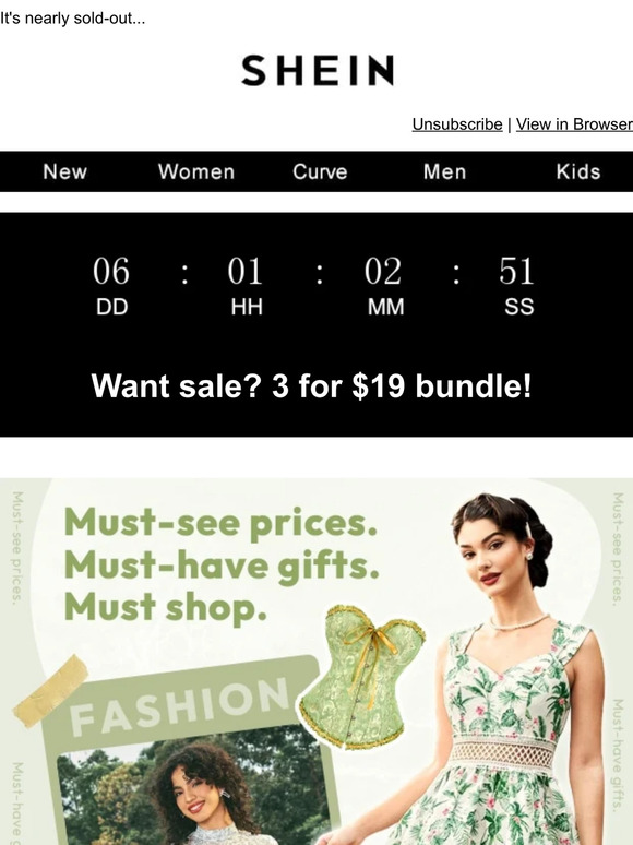 SHEIN Email Newsletters: Shop Sales, Discounts, and Coupon Codes