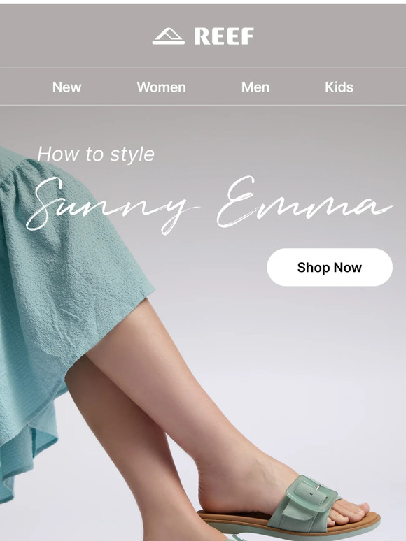 Reef: How to Style the New Sunny Emma | Milled