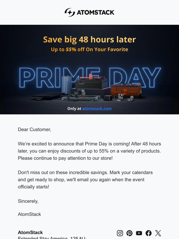 Atomstack: Save big 48 hours later & Up to 55% off on Your Favorite | Milled