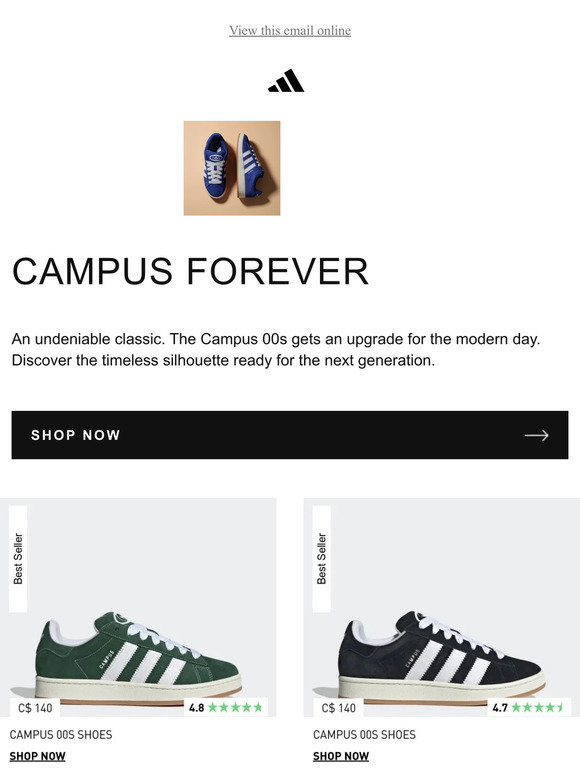 adidas: Campus 00s: a classic reissued /// Campus 00s : le retour d'un ...