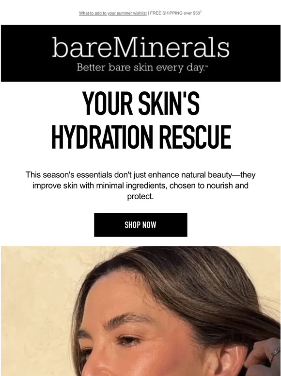 bareMinerals: Inside: Your Skin's Hydration Rescue | Milled