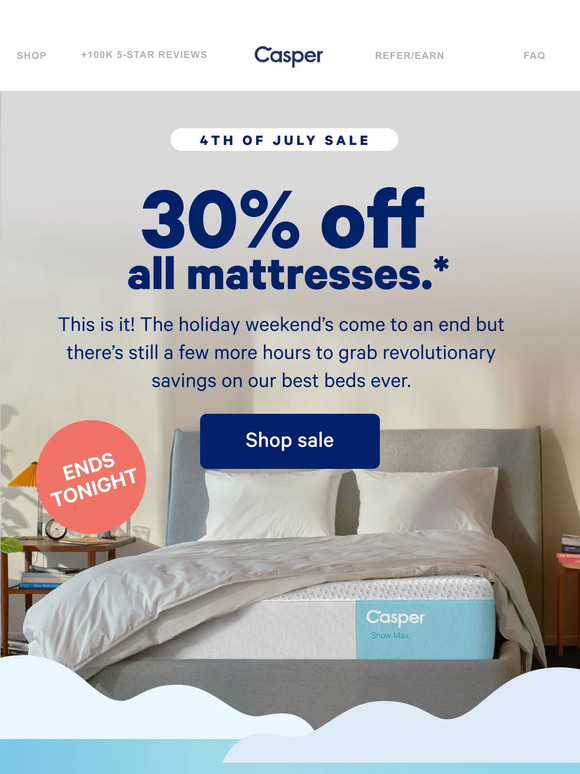 Casper Email Newsletters: Shop Sales, Discounts, and Coupon Codes
