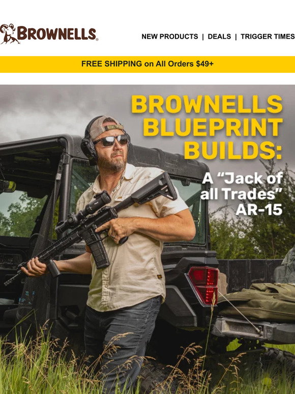 Brownells: Blueprint Build: A "Jack of All Trades" AR-15 | Milled