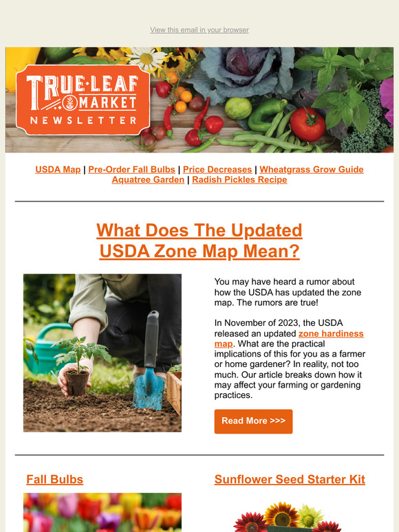 True Leaf Market: 🌎 Is Your Garden in a New Zone? Check the Updated ...