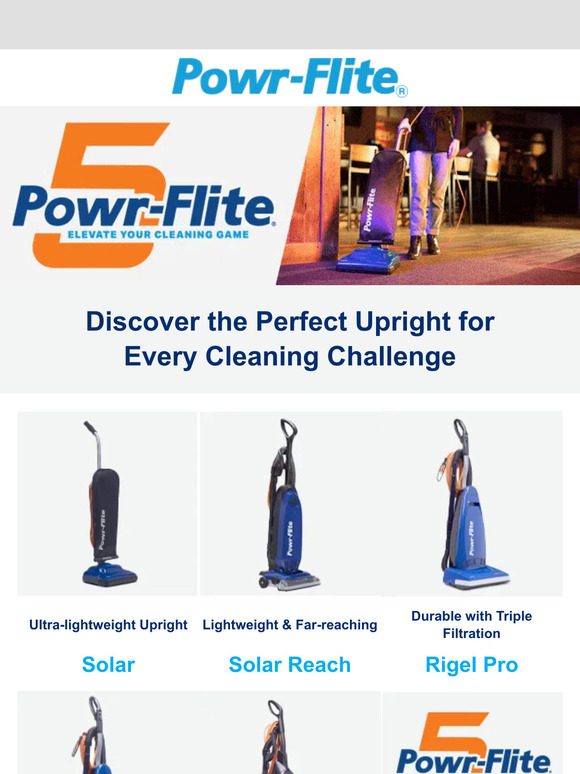 Powr-Flite: Meet the Powr-Flite 5: Your Ultimate Cleaning Solution ...
