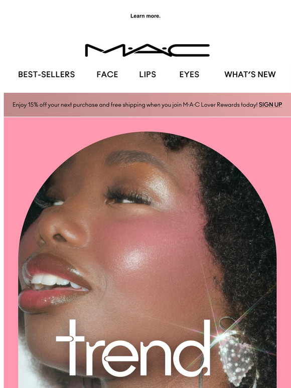 M·A·C: Trend Alert: Get a dewy flush with a custom Blush Smoothie | Milled