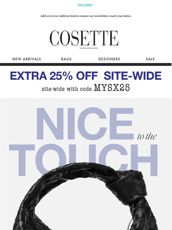 COSETTE: Irresistible to touch textures to high-shine hardware details ...