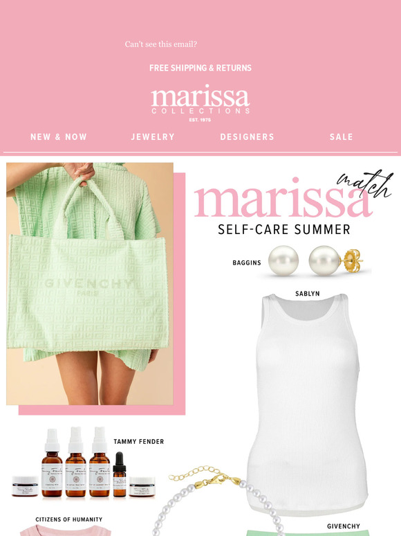 Marissa Collections: Marissa Match x Self-Care Summer 💖 | Milled