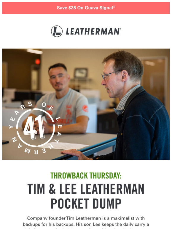 Leatherman: Tim and Lee Leatherman share their favorite multi-tools ...
