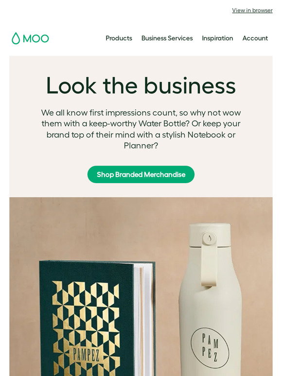 moo.com: ️‍🔥 Turn heads with irresistible branded merch | Milled