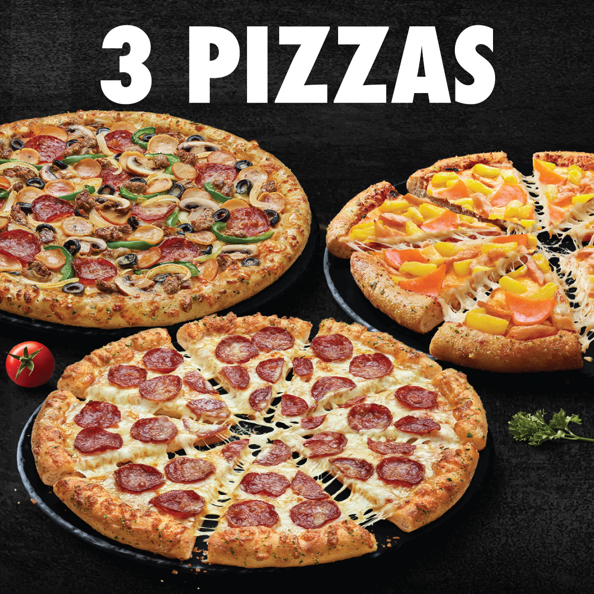 Domino's Pizza: Kick Off Your Weekend with 3 Pizzas for $21! | Milled
