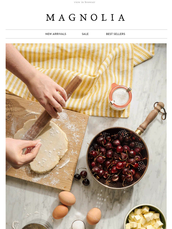 Magnolia Email Newsletters: Shop Sales, Discounts, and Coupon Codes