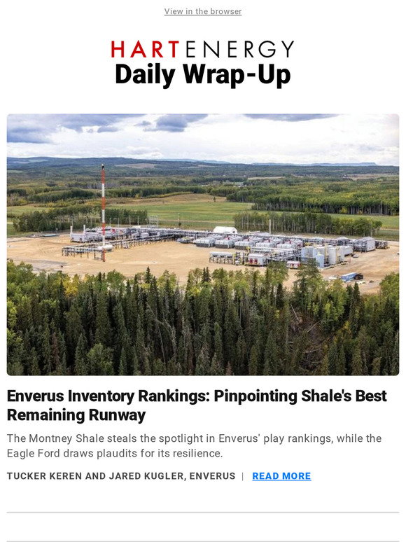 Hart Energy: Daily Wrap-Up: Enverus Ranks Top Remaining Shale Inventory ...
