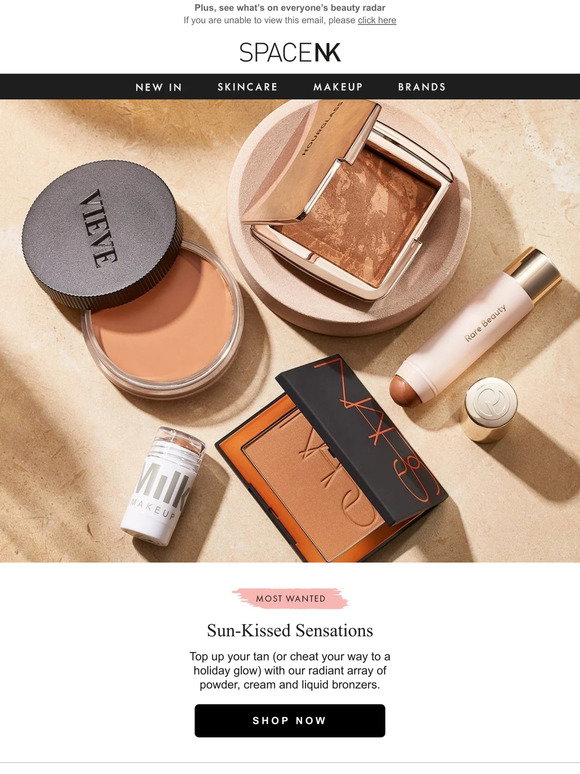 Space NK: These bronzers are all you need for a sun-kissed glow | Milled