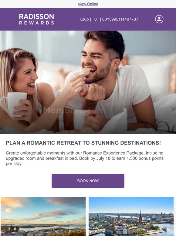 Radisson Blu Edwardian: Romance Experience Packages you'll love | Milled