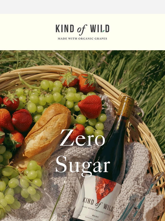 Kind of Wild: Say Hello To Zero Sugar Sips 🍷😊 | Milled