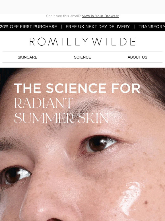 Romilly Wilde: The Science For Radiant Summer Skin 🌟🔬 | Milled