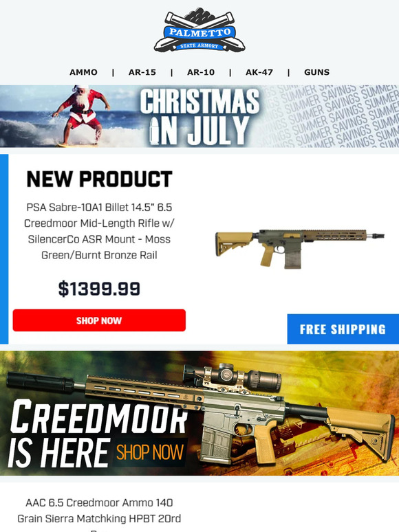 Palmetto State Armory: Now Available! | PSA Sabre-10A1 14.5" 6.5 ...