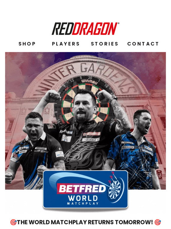 Red Dragon Darts: 🔥The Betfred World Matchplay is Back 🎯 | Milled