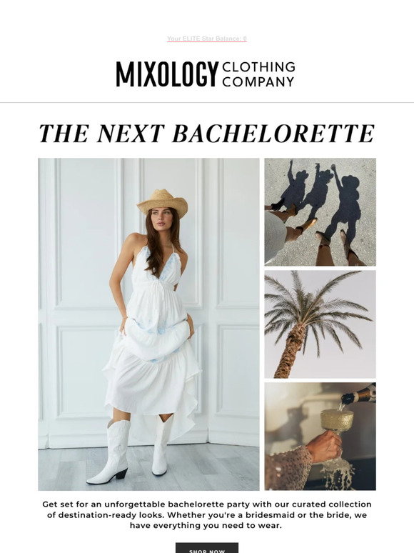Mixology Clothing: What To Wear: Bachelorette Party Edition | Milled