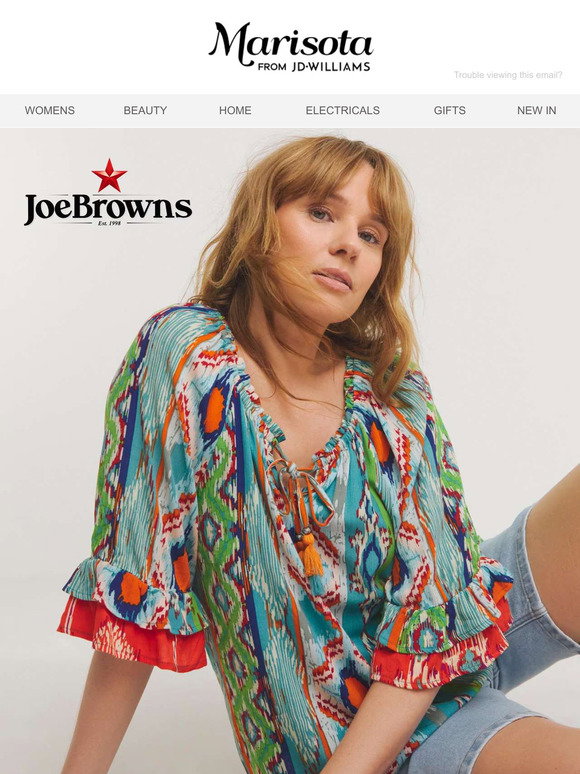 Marisota: Discover the latest from Joe Browns | Milled