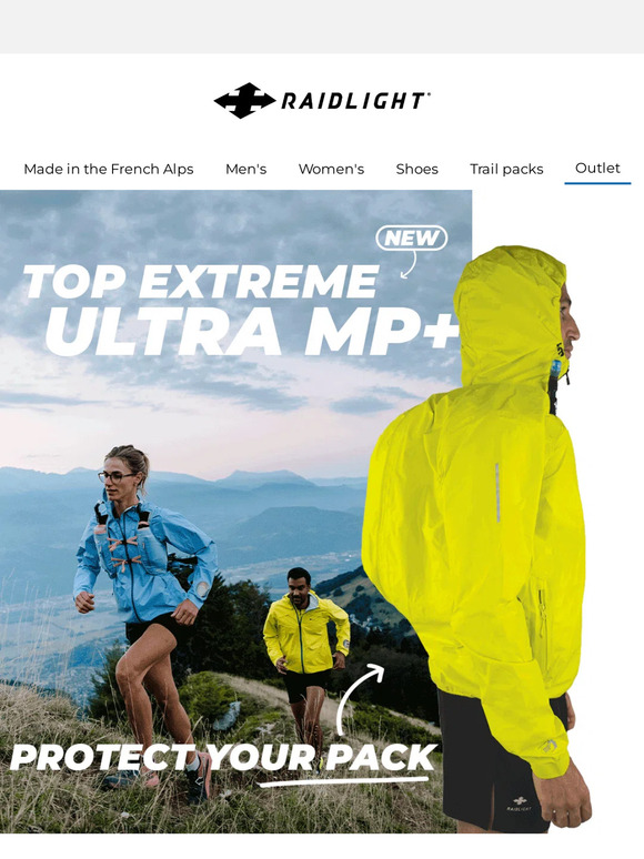 Raidlight: The NEW jacket worn over your running pack! | Milled