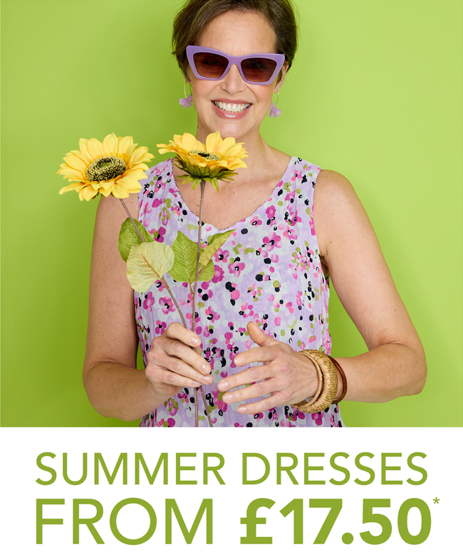 Chums: Dress to impress. Summer dresses from £17.50 | Milled