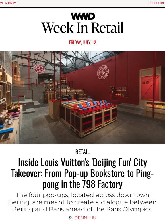 Women's Wear Daily: Inside Louis Vuitton's 'Beijing Fun' City Takeover ...