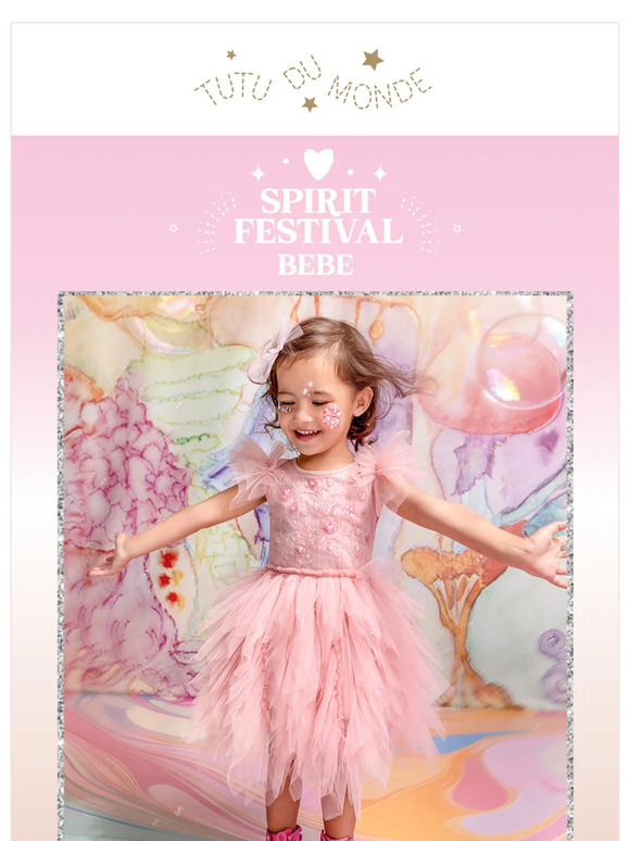 Tutu Du Monde: Discover Our Bébé Spirit Festival Collection – Out Now ...