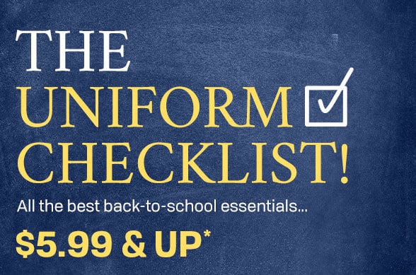 Children's Place: The Uniform Checklist: $5.99 & Up! | Milled