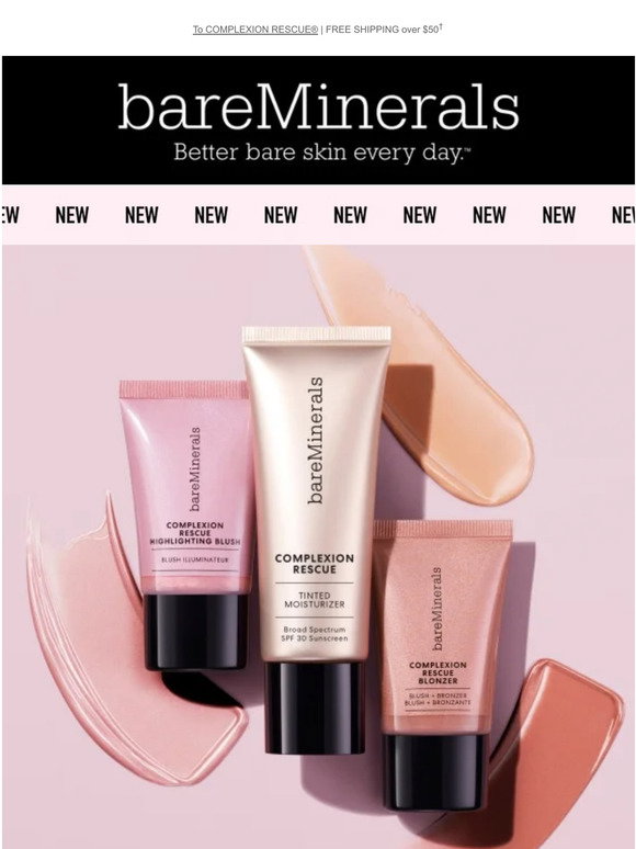 bareMinerals: Introducing glowing additions | Milled