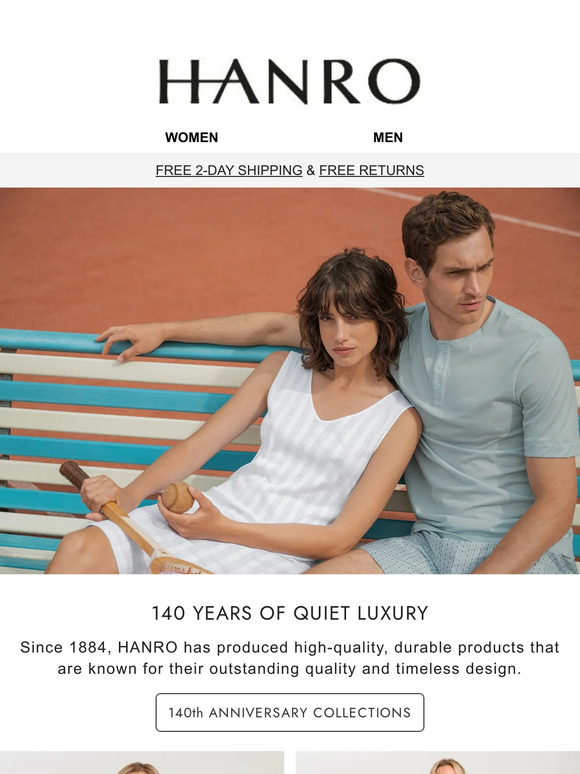 HANRO: 140 Years of Pure Luxury | Milled