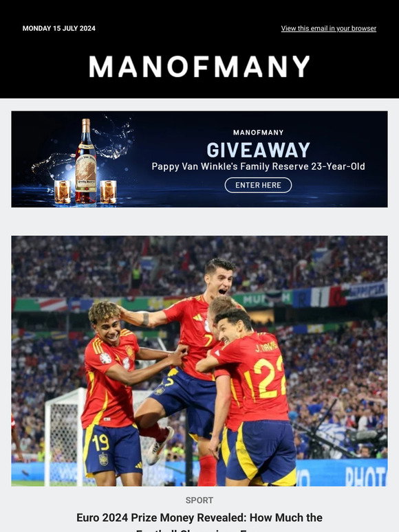 Man of Many: Euro 2024 Prize Money Revealed: How Much the Football ...