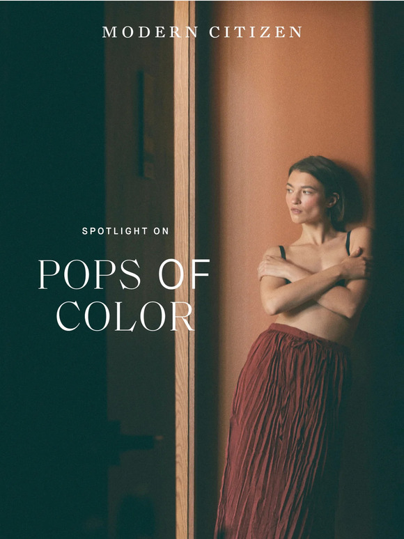 Modern Citizen: New colors in most loved styles are here | Milled