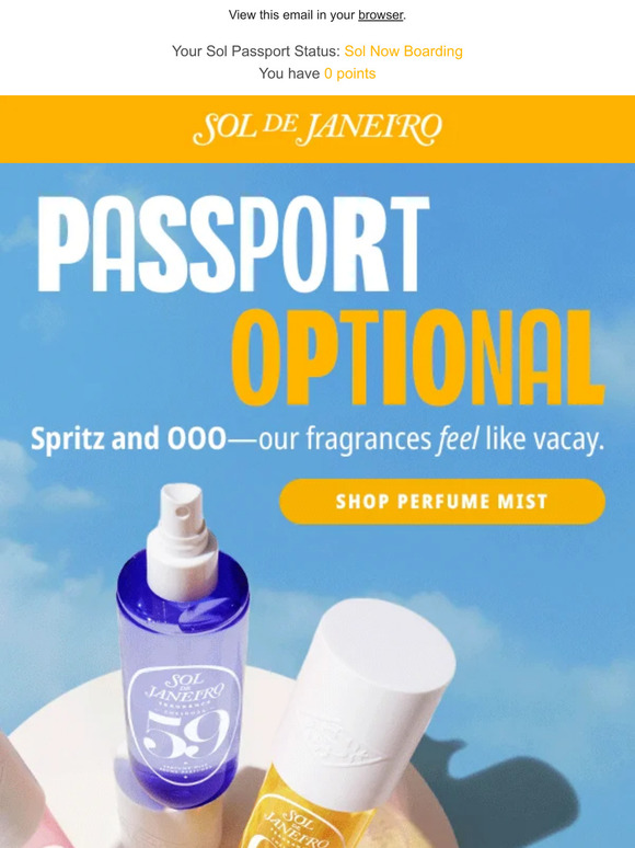 Sol de Janeiro Email Newsletters: Shop Sales, Discounts, and Coupon Codes