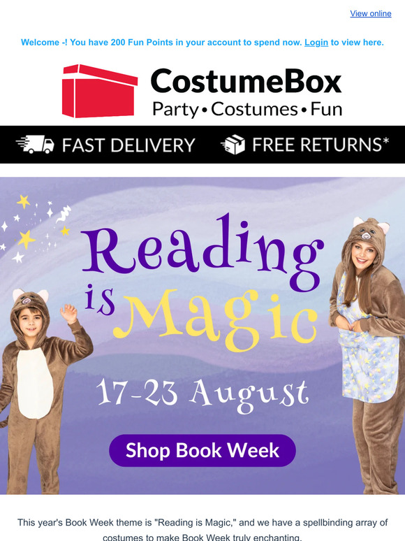 CostumeBox: 🪄 Book Week 2024 Ultimate Guide | Milled
