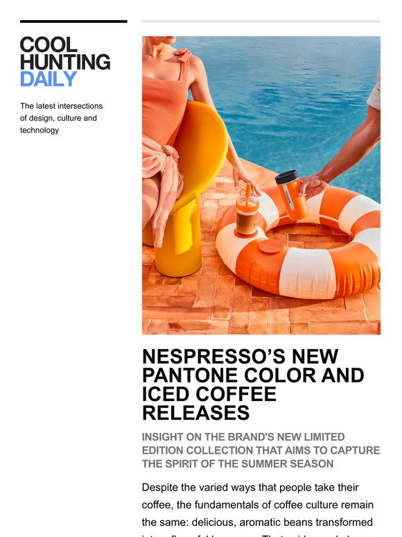 Cool Hunting: The story behind Nespresso's vibrant new Pantone color ...