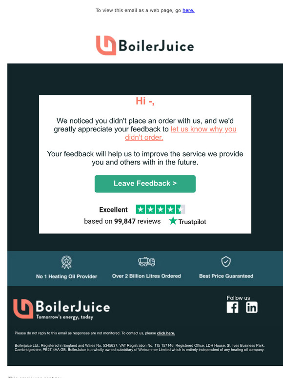 Boiler Juice: We want to hear from you | Milled