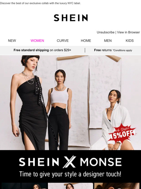 SHEIN Email Newsletters: Shop Sales, Discounts, and Coupon Codes