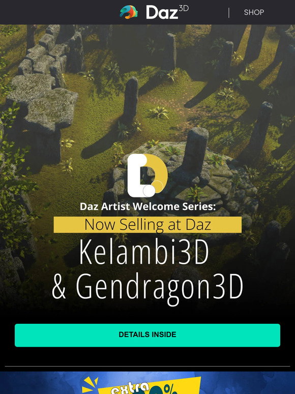 DAZ 3D: Daz Welcomes Artists: Kelambi3D & Gendragon3D | Milled