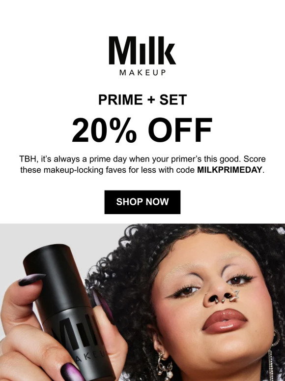 Milk Makeup Email Newsletters: Shop Sales, Discounts, and Coupon Codes