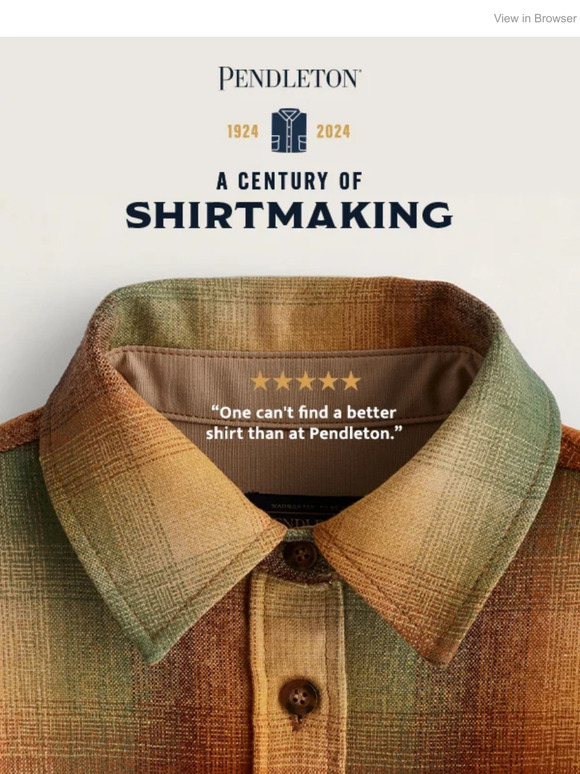 Pendleton: The Women's Board Shirt is back | Milled