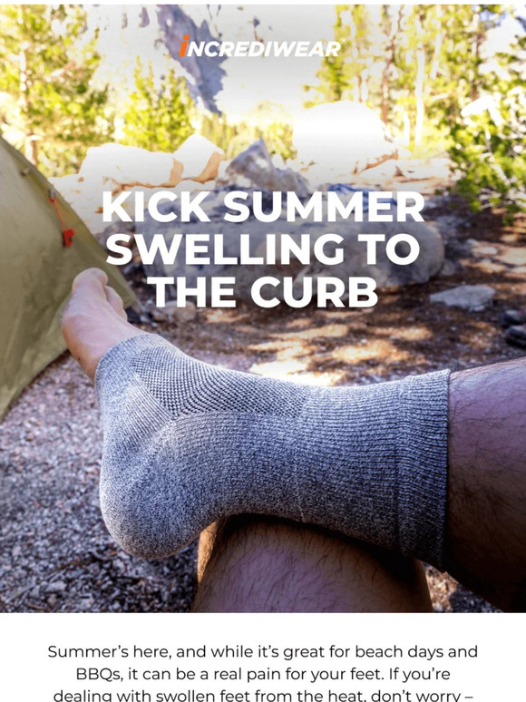 Incrediwear: Bye bye, Swollen Feet | Milled