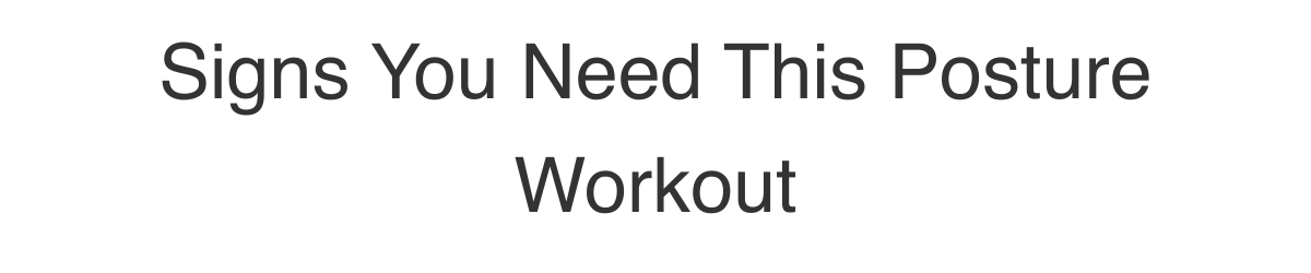 iCORE Method: Sign You Need This Posture Workout 🤩 | Milled