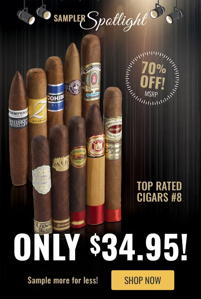 Famous Smoke Shop: Exclusive Sampler Spotlight: 10 Cigars for only $34. ...