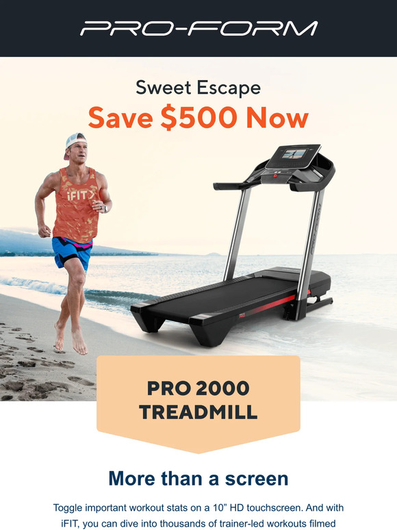 ProForm: How Does $500 Off Sound? | Milled