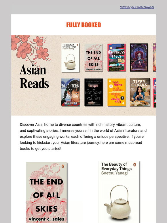 Fully Booked: Explore Asian literature this July | Milled