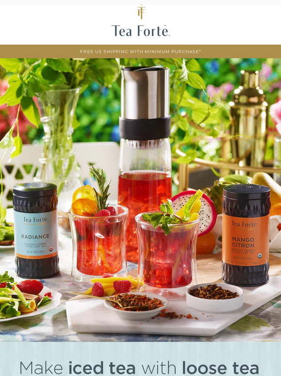 Tea Forté: Make your favorite loose tea into iced tea | Milled