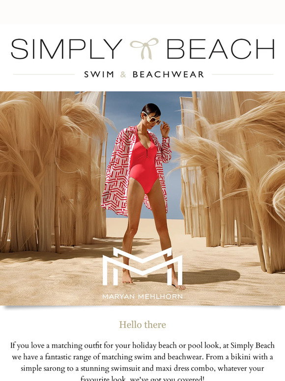 Simply Beach Email Newsletters: Shop Sales, Discounts, and Coupon Codes