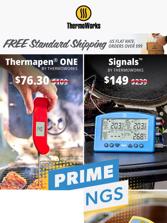 ThermoWorks: Prime Savings: Thermapen ONE, Signals, and More! | Milled